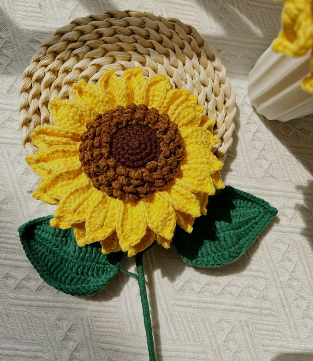 Extra Large Crochet Sunflower Pattern