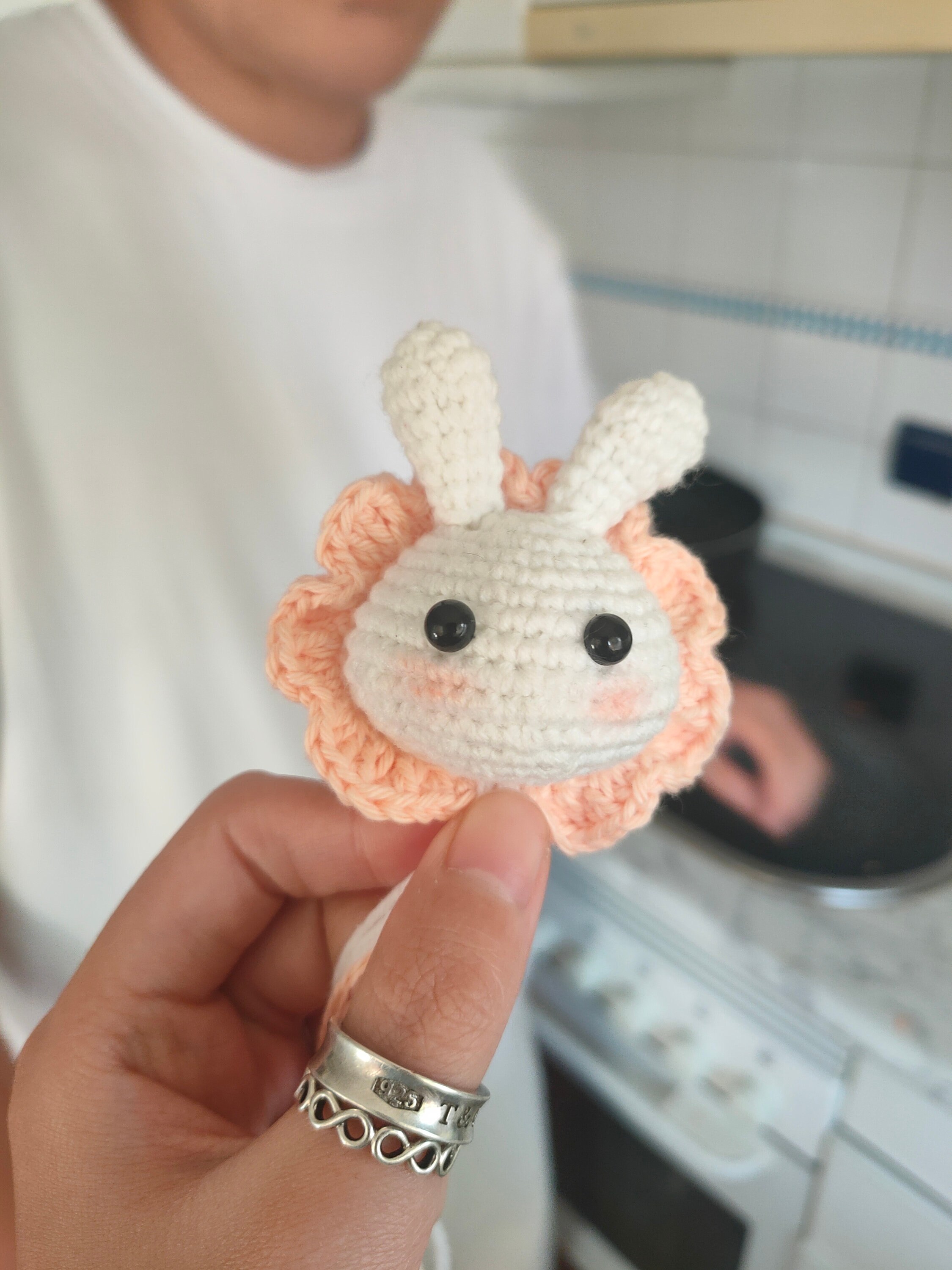 Amigurumi Flower Animal Crochet Pattern: Pig, Bunny, Bear (PDF Pattern ...
