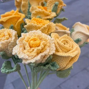 BUNDLE ROSE Flower Crochet Patterns - Etsy