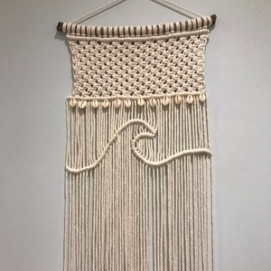 Wave and Shells Macrame Wall Hanging - Etsy