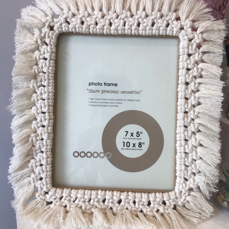 Macrame Frame - Etsy