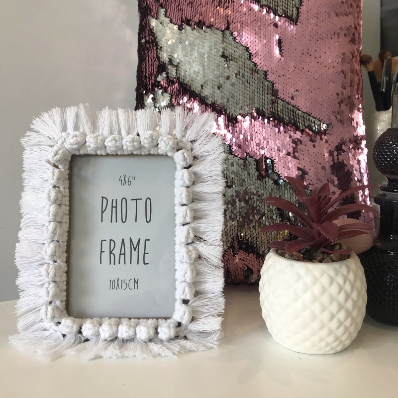 Macrame Frame - Etsy