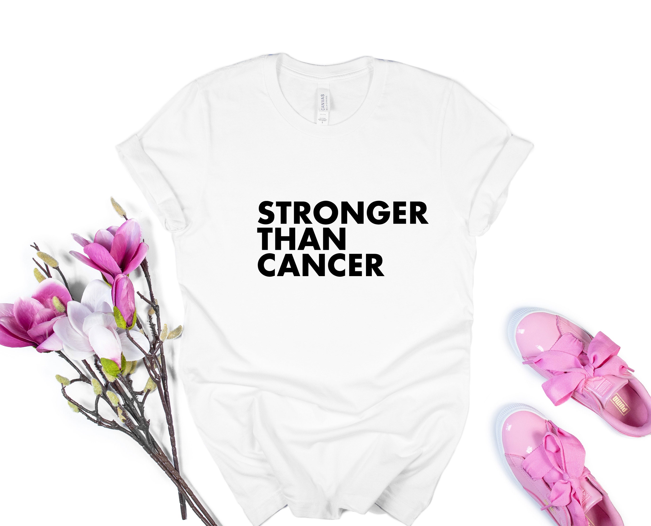Stronger Than Cancercancer T-shirt Cancer Survivor Shirt | Etsy