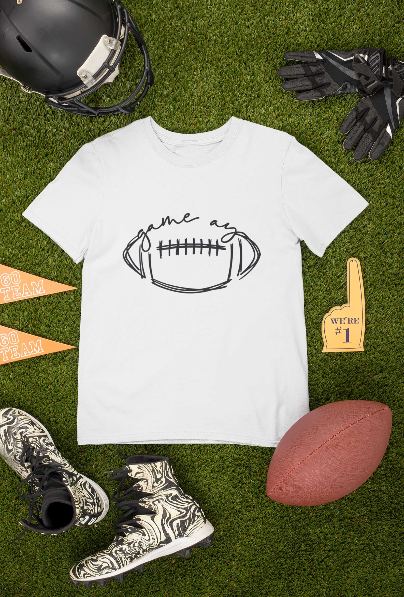 Game Day Football Shirt, Football Shirt, Game Day Shirt, Women Football ...