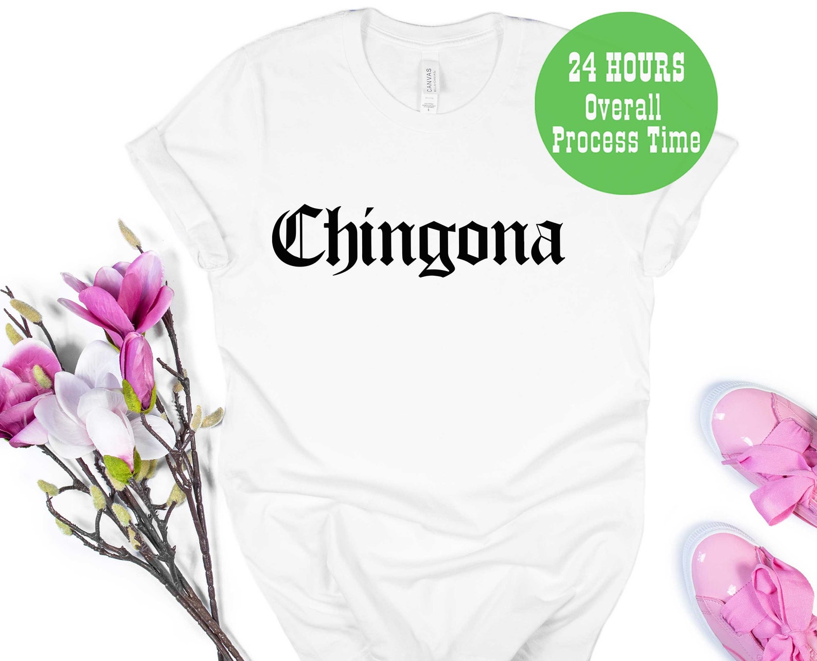 Chingona Shirt Mexican Mexico Hispanic Fearless Boss Latina - Etsy