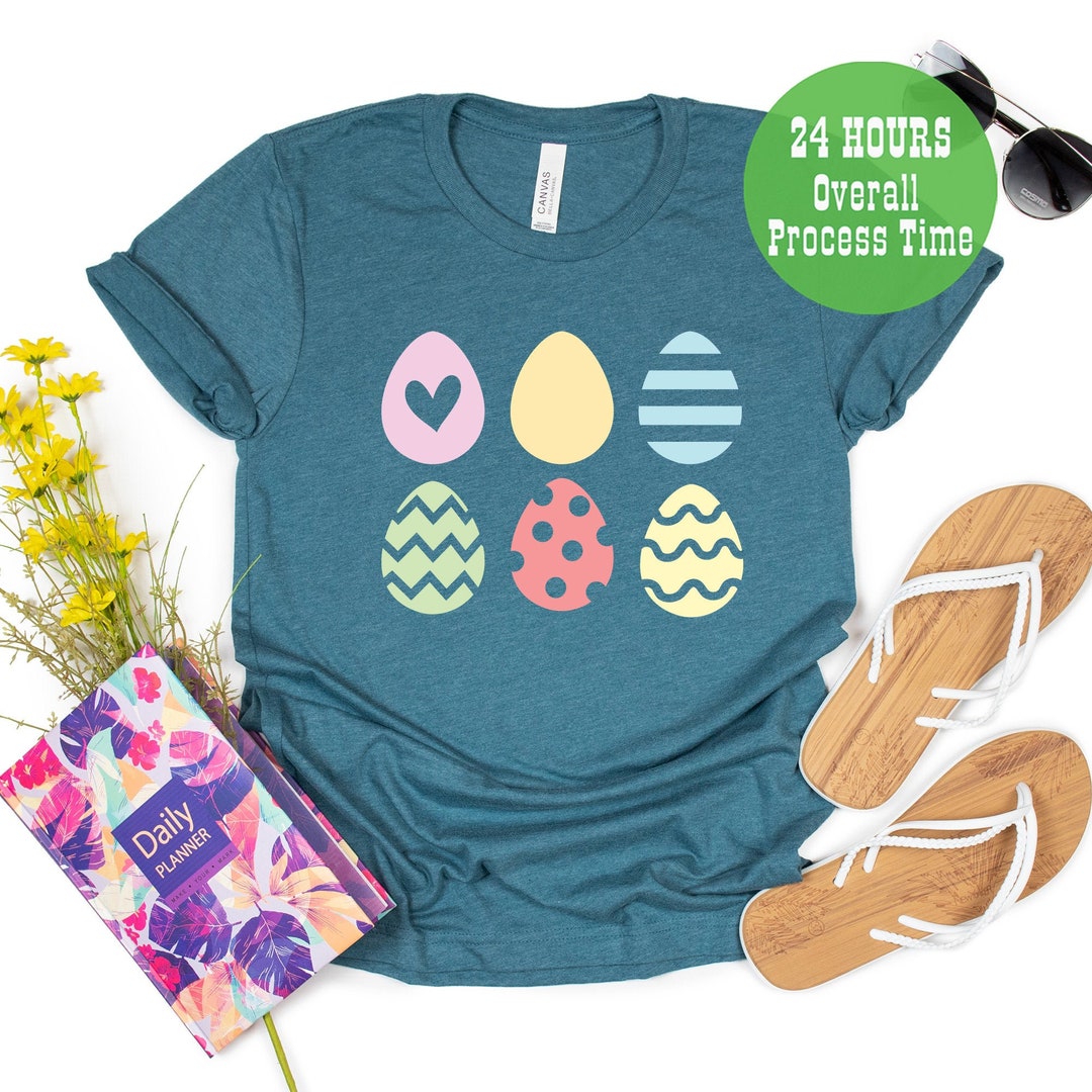 Easter Shirt, Women Easter Shirt, Easter Egg Shirt, Easter Tshirt ...