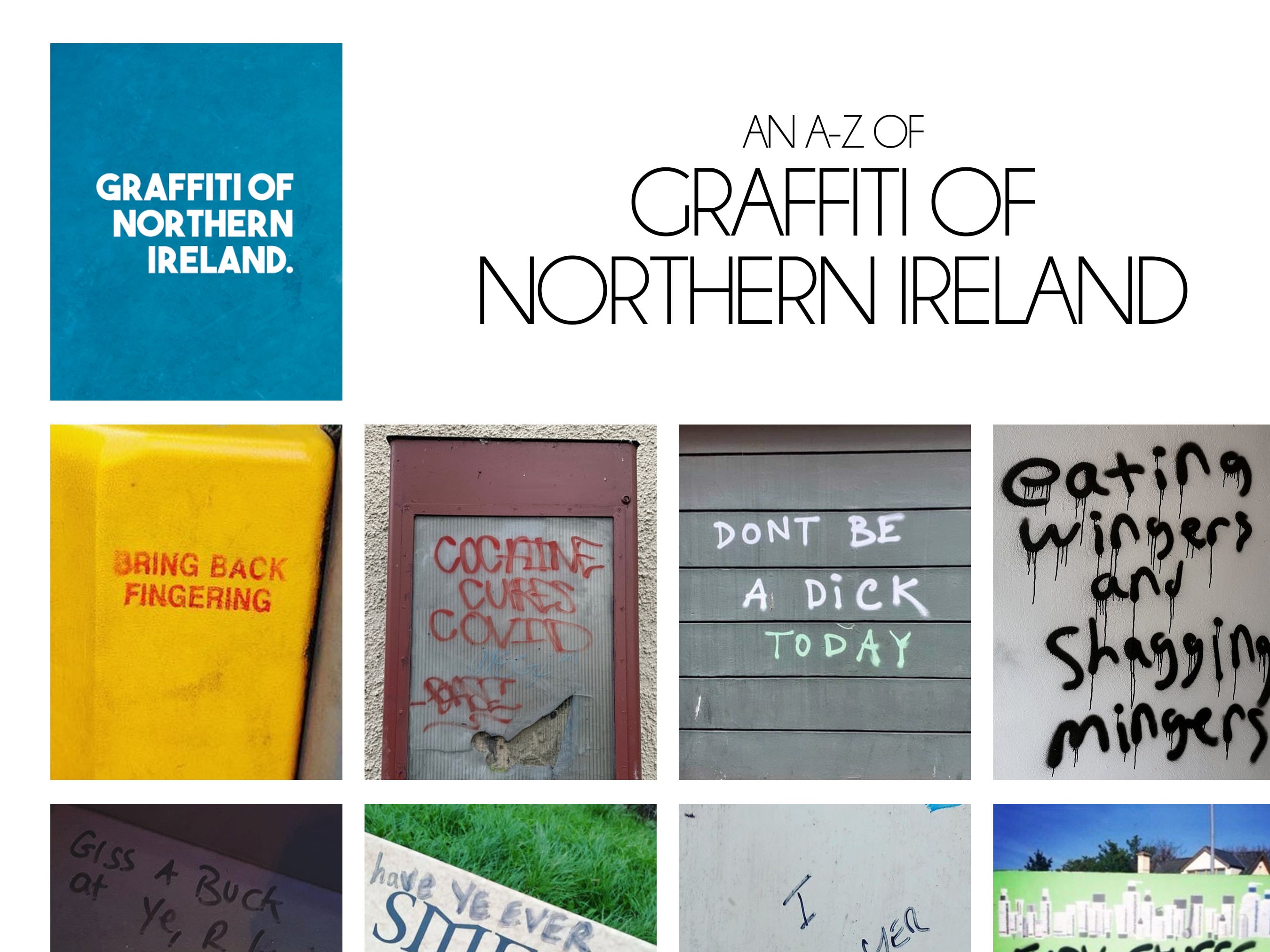 An A-Z of Graffiti of Northern Ireland - Etsy