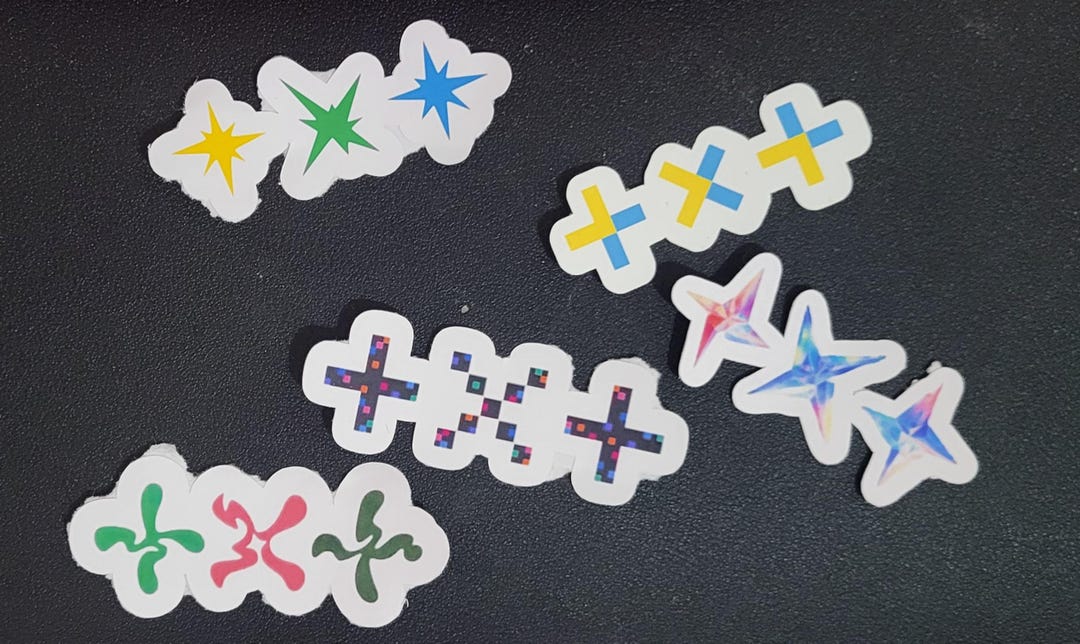 TXT Album Sticker Symbols - Etsy