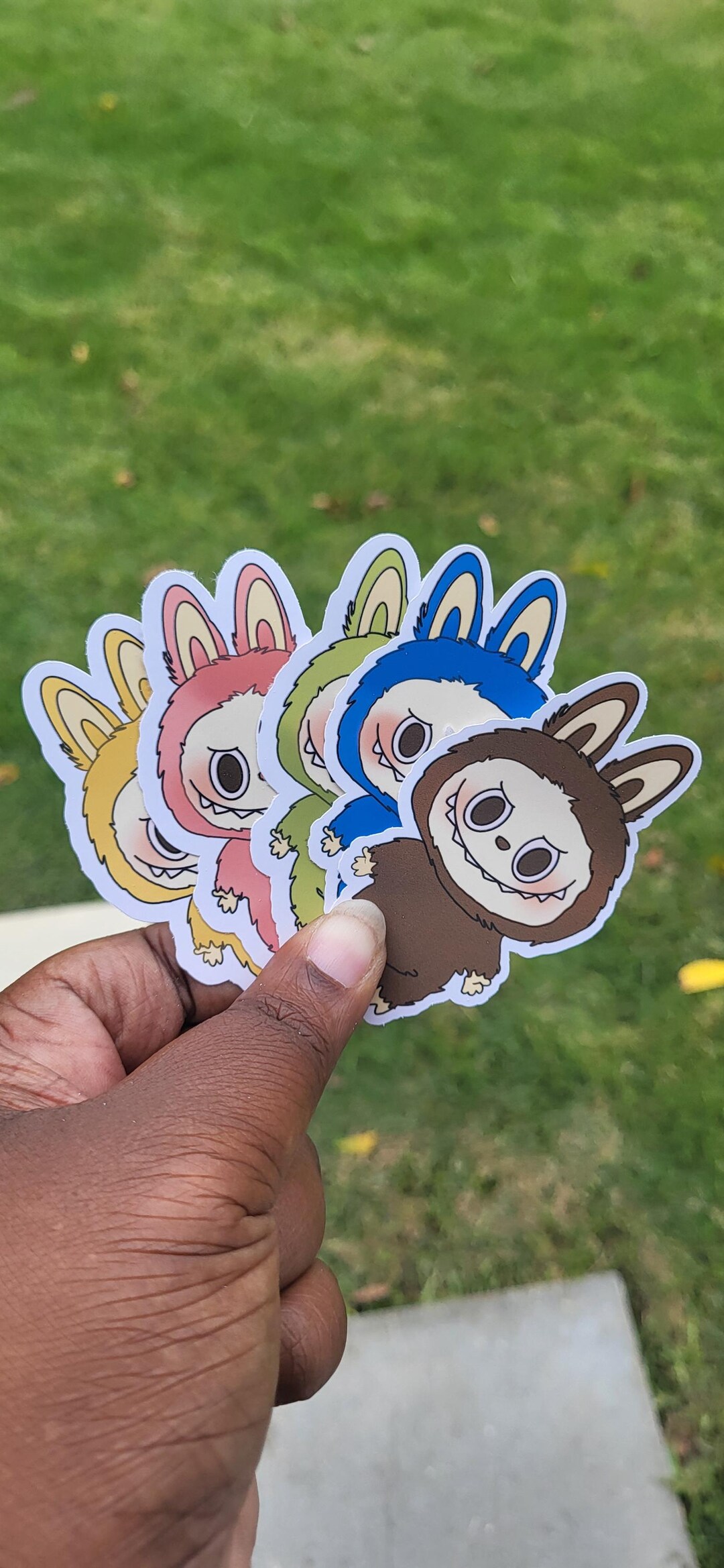 Cute Ugly Monsters Vinyl Stickers - Etsy