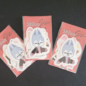 Skzoo Sticker Pack || Stray Kids Stickers - Etsy