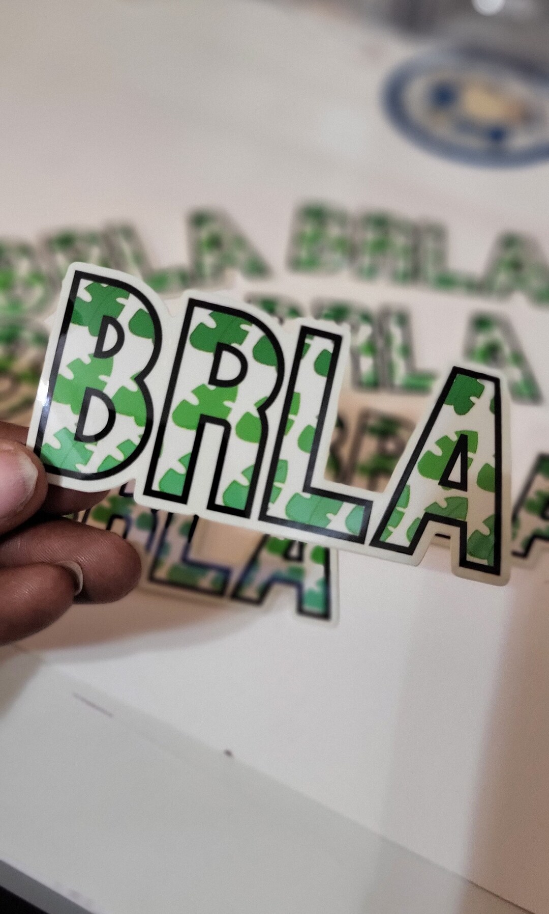 Baton Rouge City Letters Sticker - Etsy