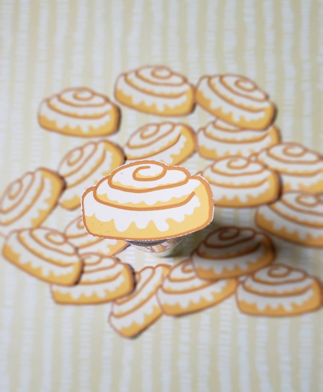 Cinnamon Roll Sticker - Etsy