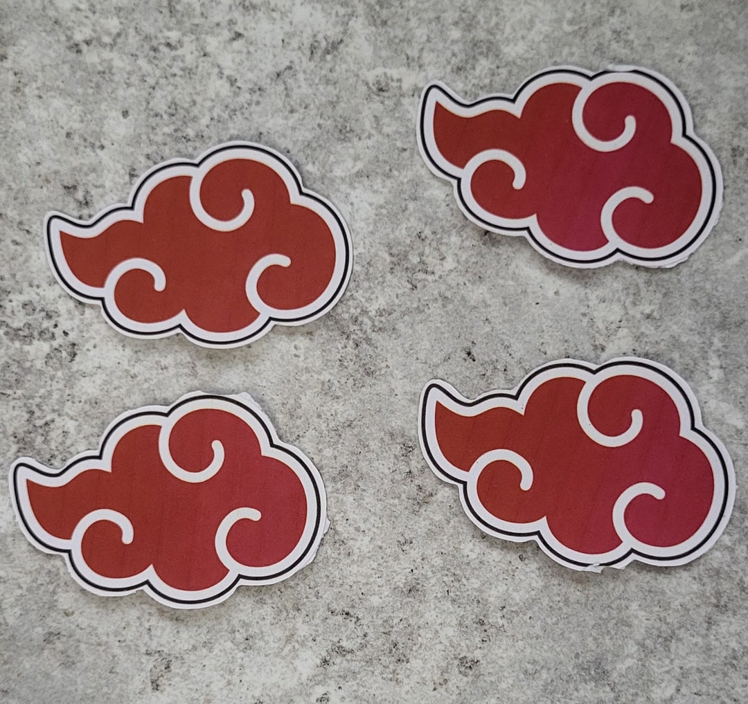 Akatsuki Cloud Sticker - Etsy