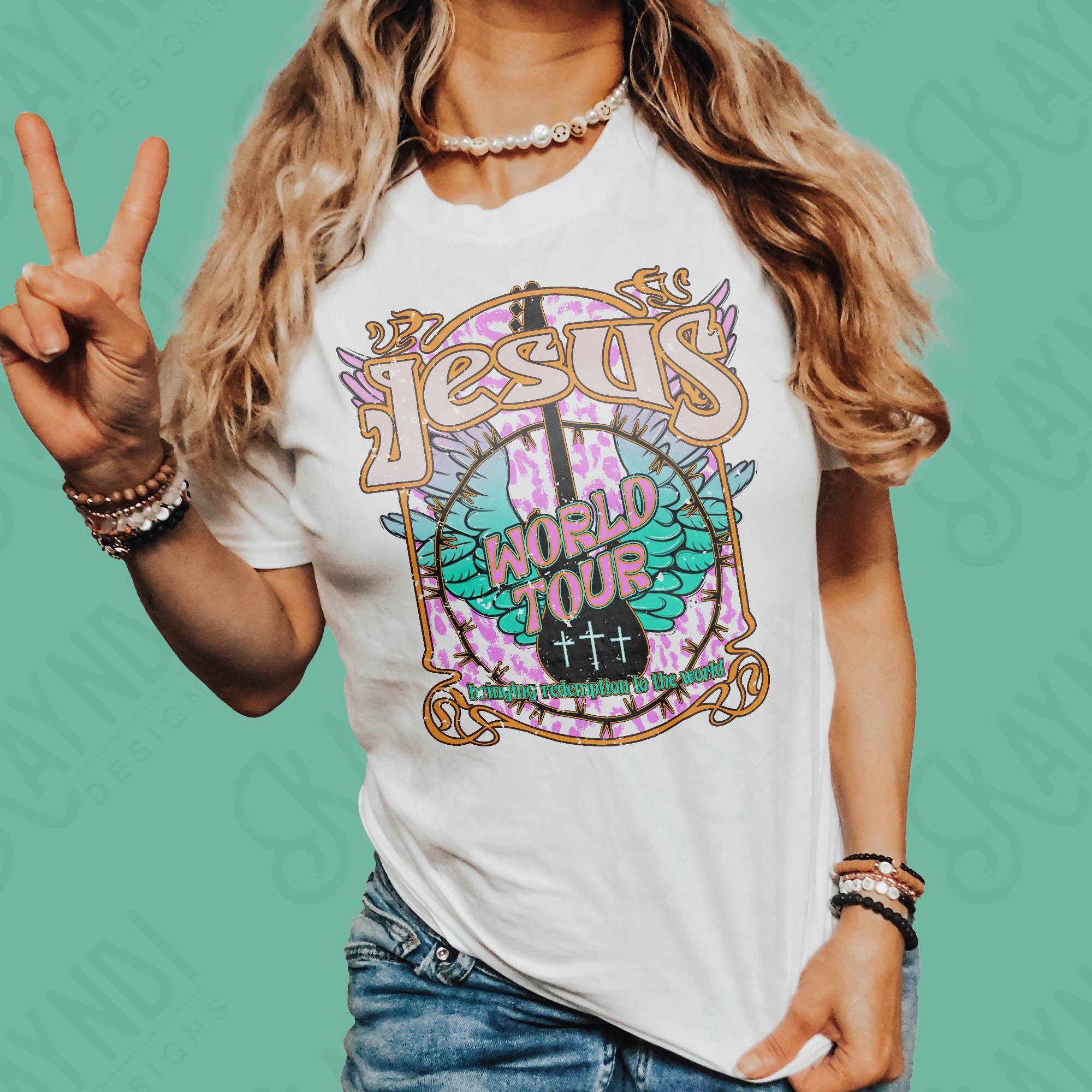 Jesus World Tour Sublimation Design PNG Digital Download Printable - Etsy