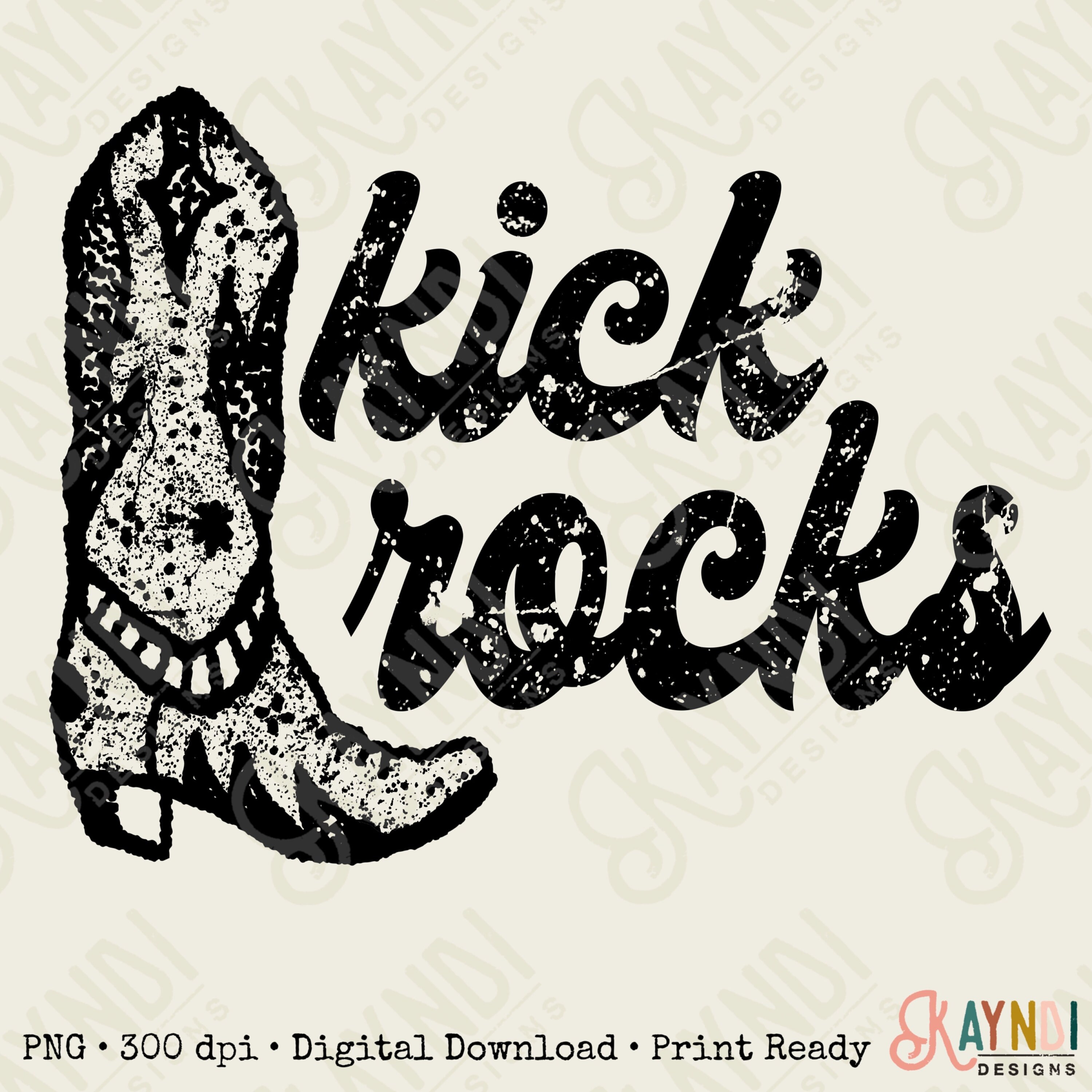 Kicking Boot Clip Art