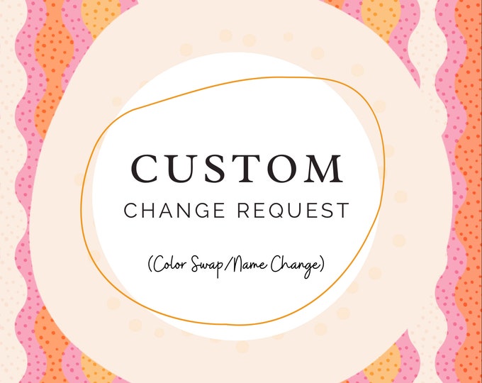 Custom Color or Name Swap Sublimation Design PNG Digital Download ...