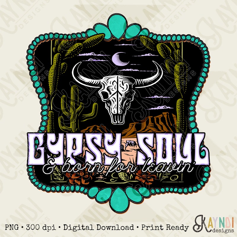 Gypsy Soul Svg - Etsy