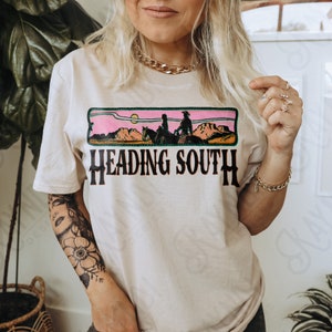 Heading South Sublimation Design PNG Digital Download Printable - Etsy