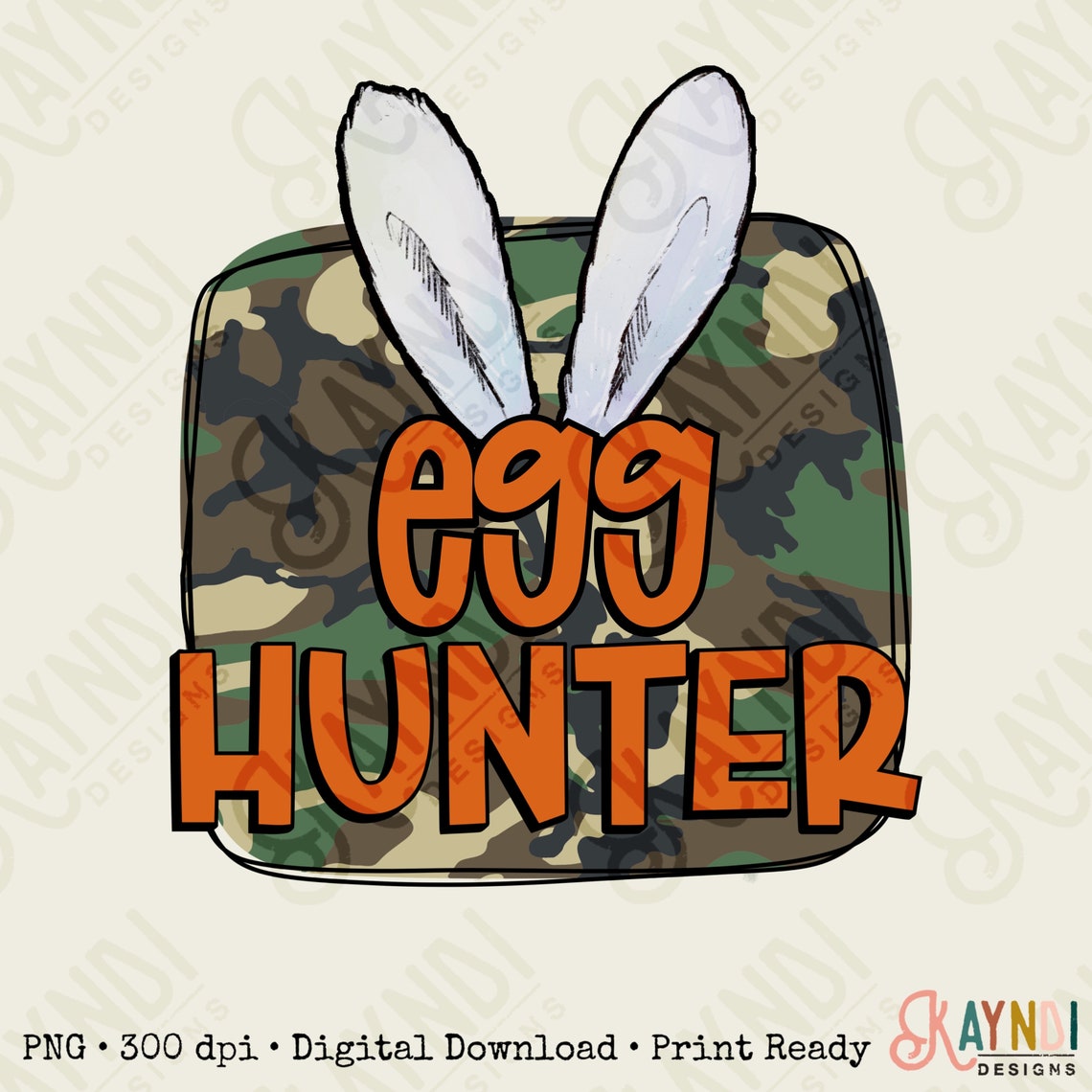 Egg Hunting Bunny Sublimation Design PNG Digital Download Printable Boy ...
