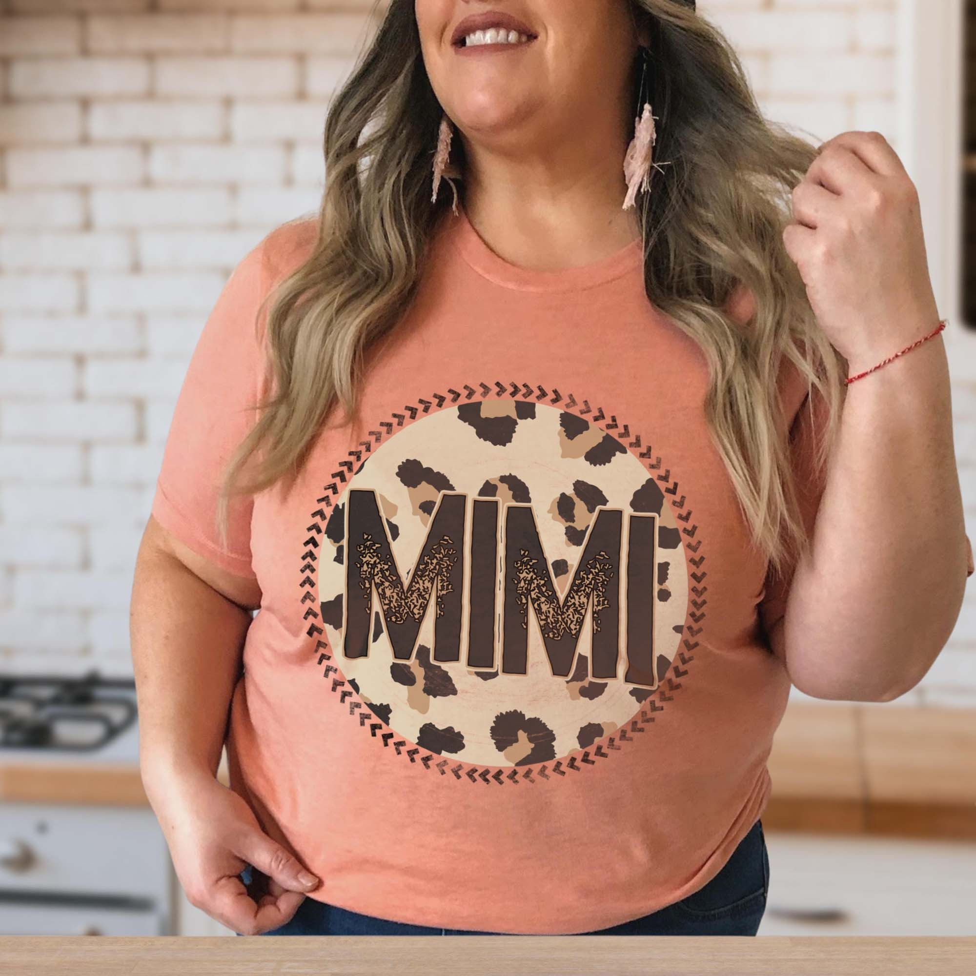 Mimi Sublimation Design PNG Digital Download Printable Leopard - Etsy