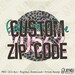 Custom Area Code Design Sublimation PNG, Digital Download, Printable ...