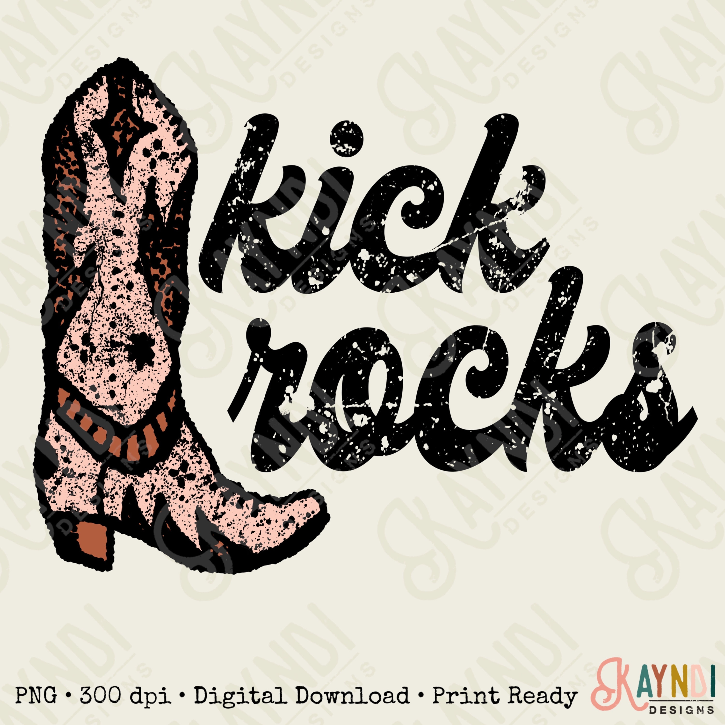 Kick Rocks Sublimation Design PNG Digital Download Printable - Etsy