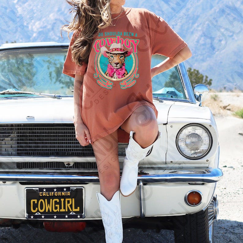 You Shoulda Been a Cowboy Sublimation Design PNG Digital Download ...