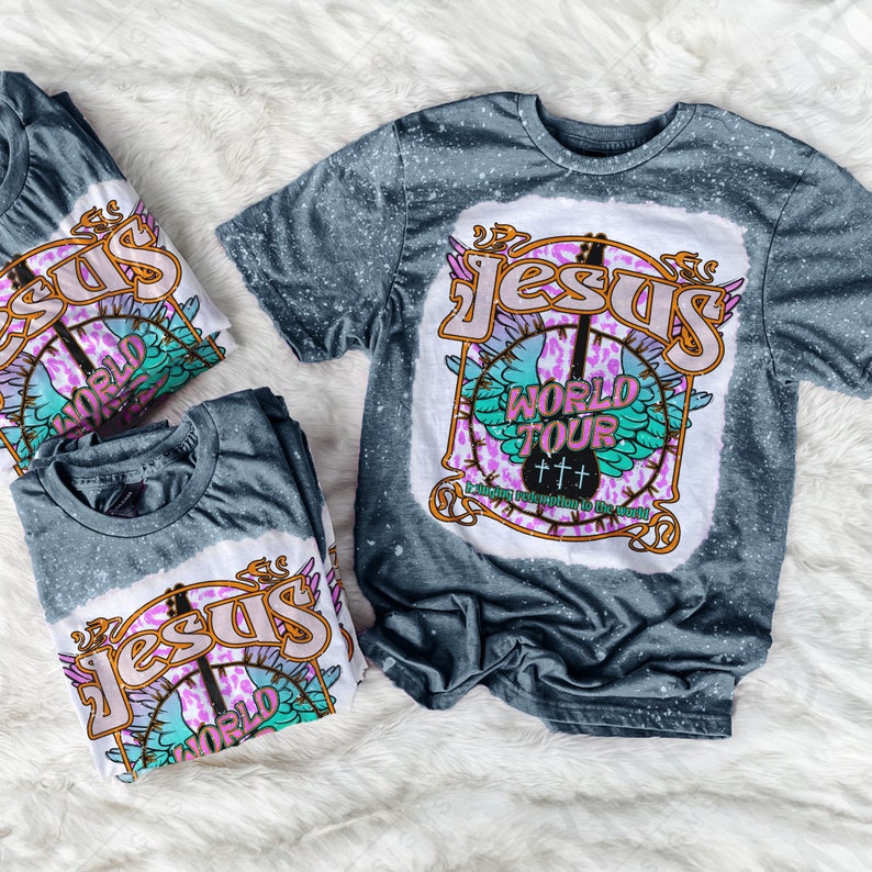 Jesus World Tour Sublimation Design PNG Digital Download Printable - Etsy
