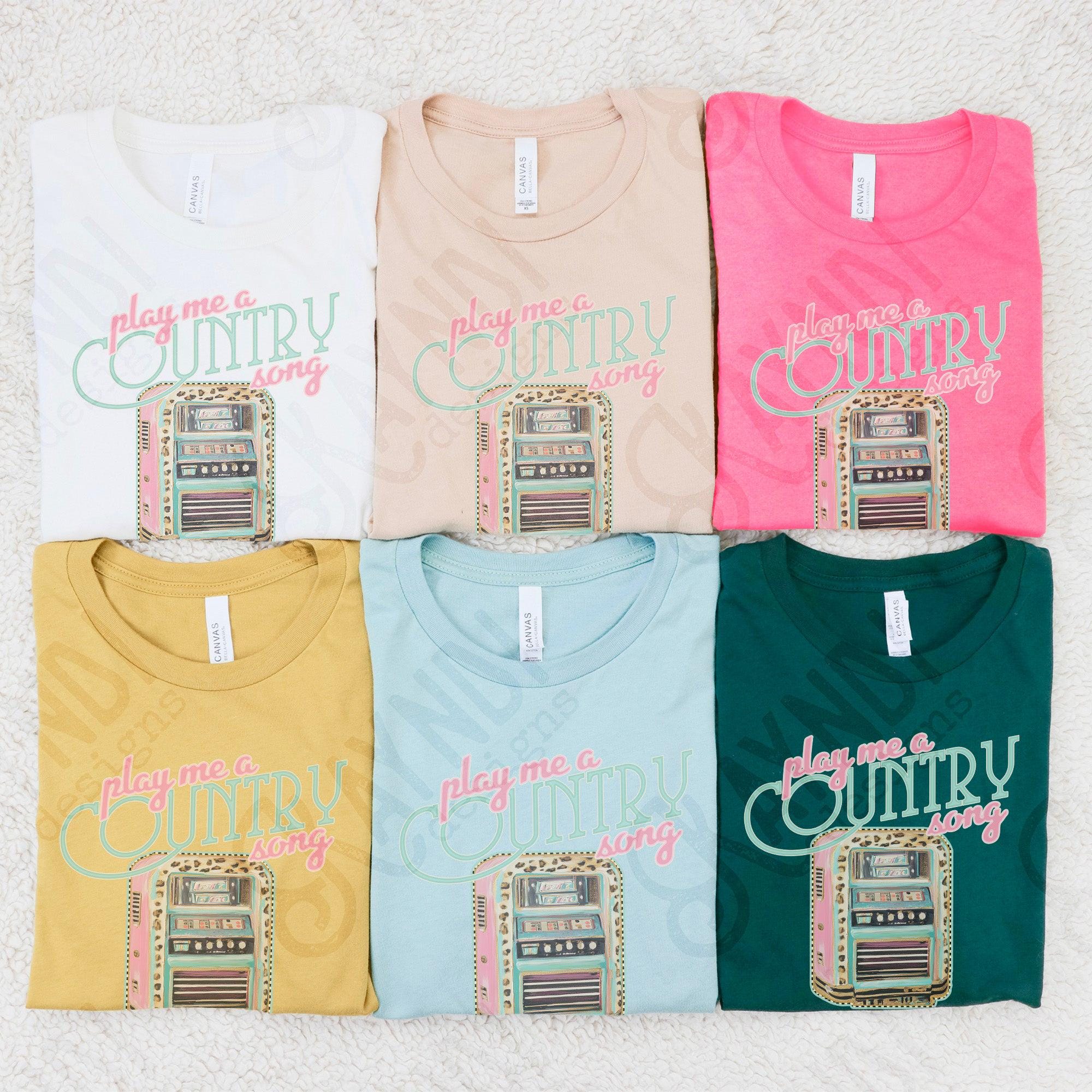 Play Me a Country Song Sublimation Design PNG Digital Download ...