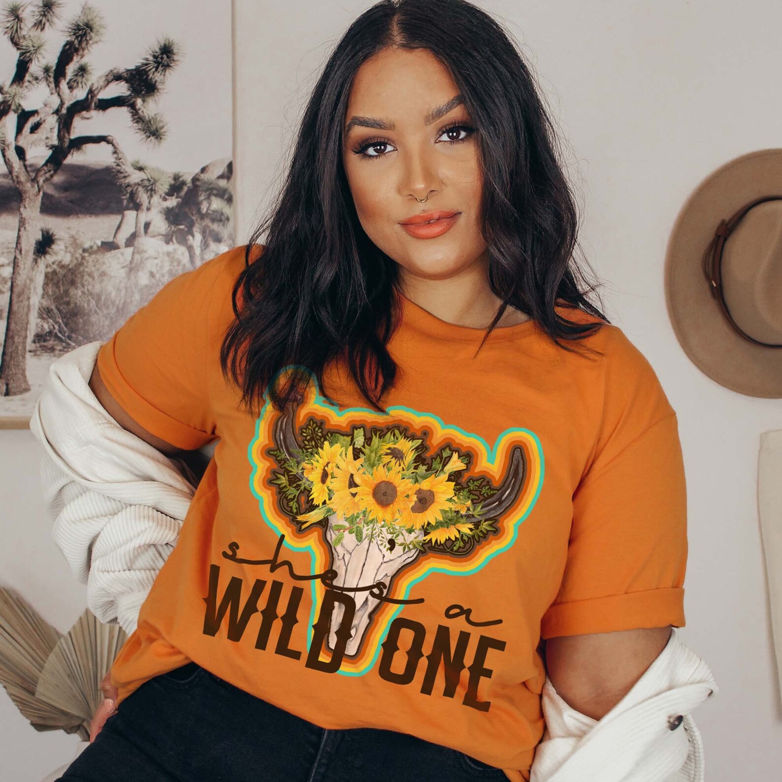 She's a Wild One Sublimation Design PNG Digital Download Printable ...
