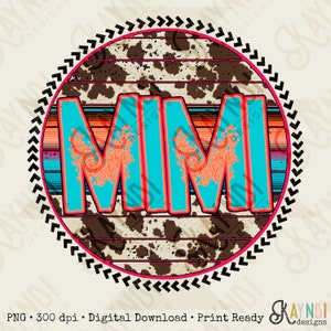 Mimi Leopard Serape Sublimation Design PNG Digital Download Printable ...