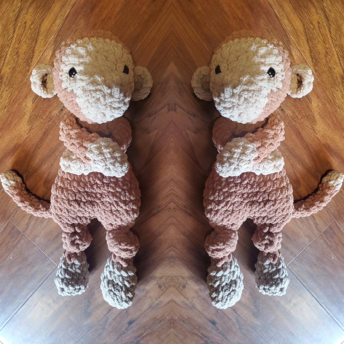 Crochet Monkey/ Crochet Animals / Monkey Lovey/ Safari Friends - Etsy