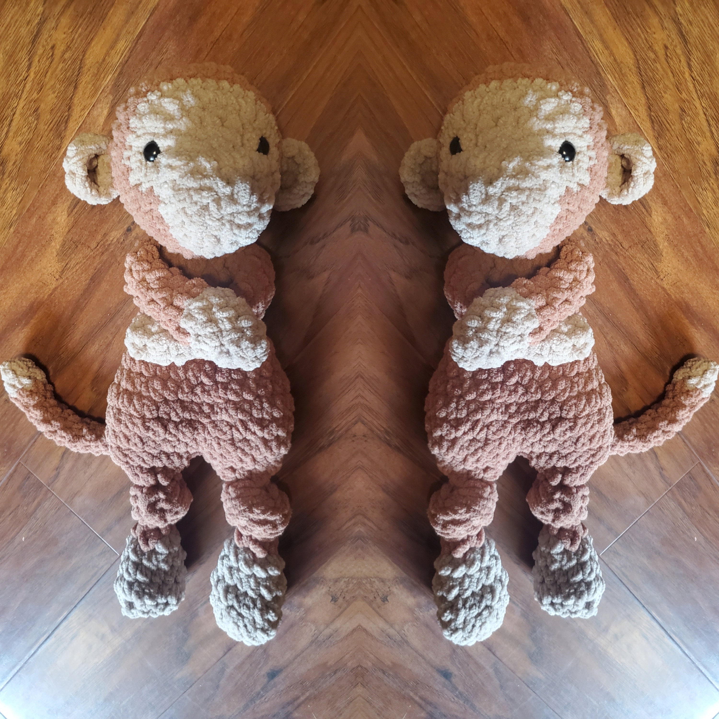 Crochet Monkey/ Crochet Animals / Monkey Lovey/ Safari Friends - Etsy
