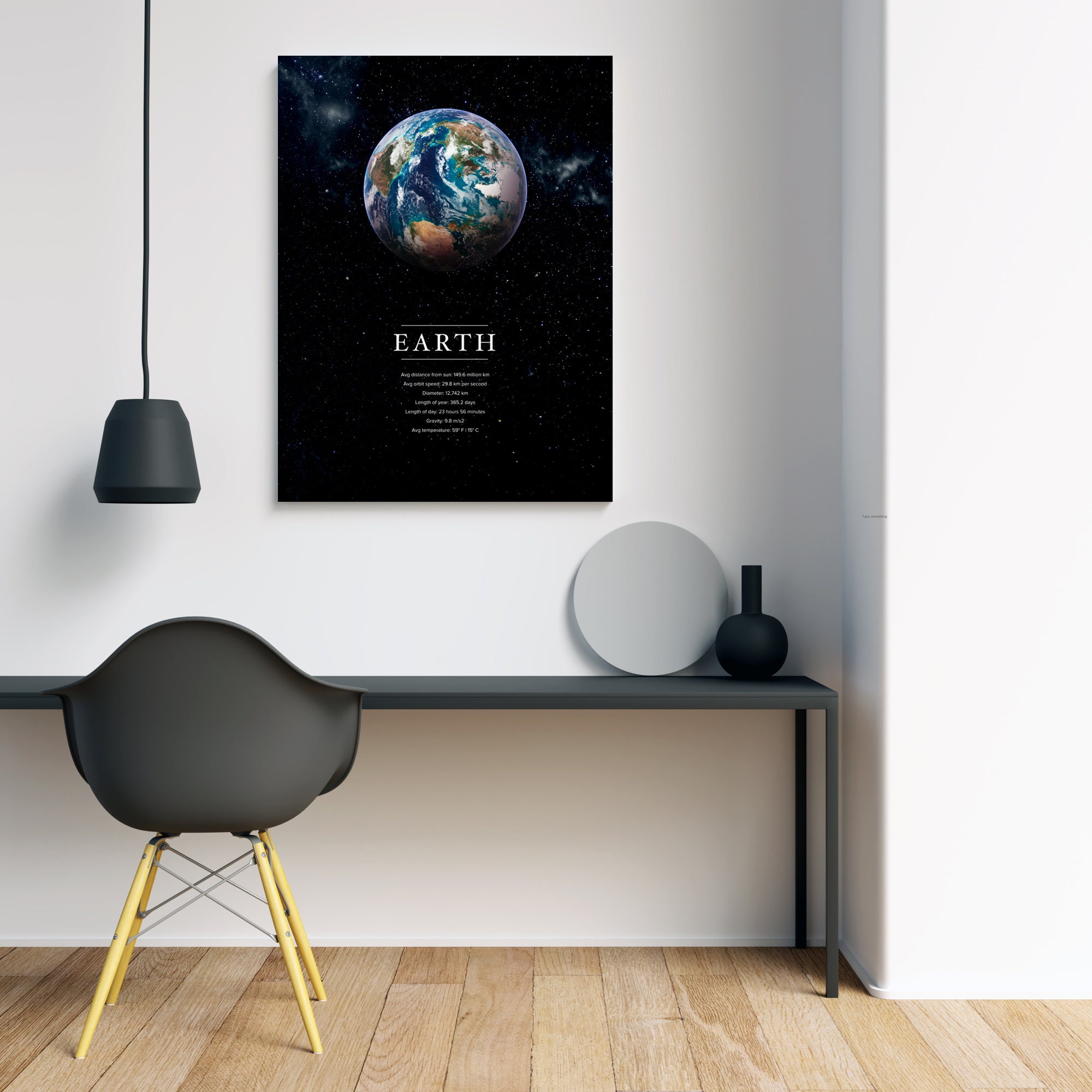 Planet Earth From Space Poster // This High Resolution Earth Poster ...