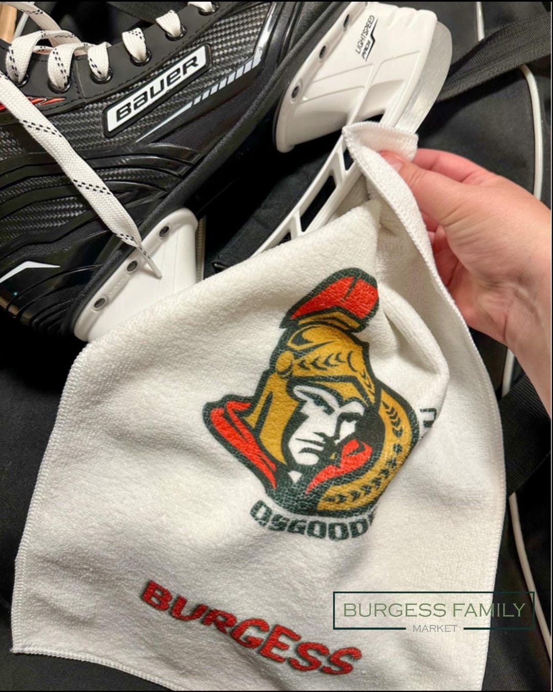 Personalized Sports Bag Tags | Hockey, Ringette, Swimming, Baseball - Etsy