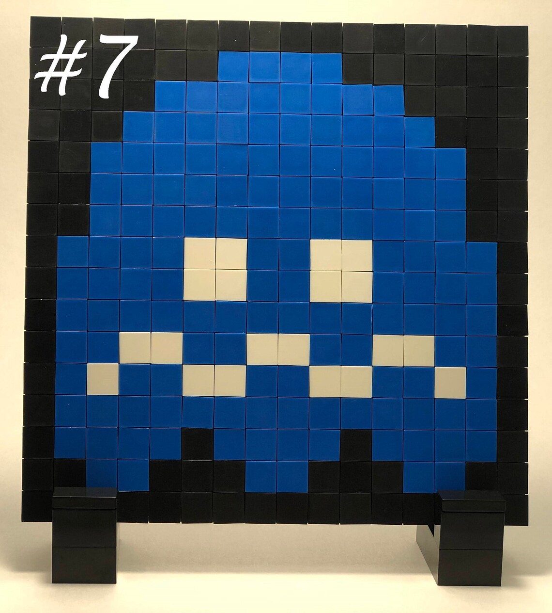 8 Bit Pac-Man TM Character Mosaic Decoration | Etsy
