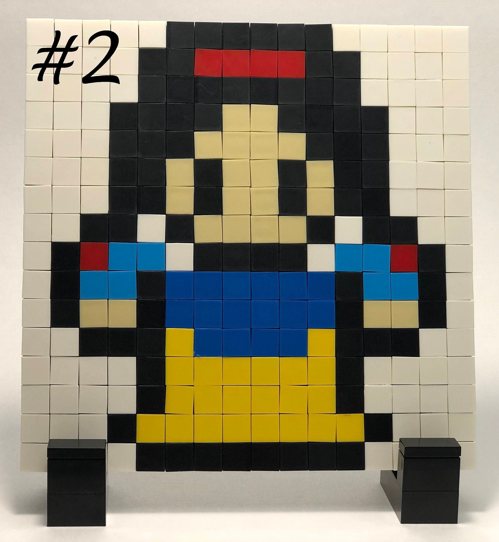 8 Bit Disney Princess TM Character Mosaic Decoration | Etsy