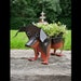Metal Nodding Sausage Dog Daschund Home Garden Flower Planter Plant Pot ...