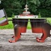 Metal Nodding Sausage Dog Daschund Home Garden Flower Planter Plant Pot ...