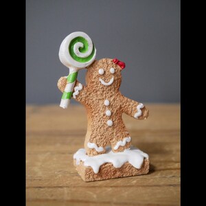 Gingerbread Man Christmas Place Card Holder - Etsy