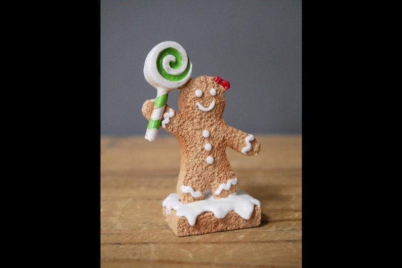 Gingerbread Man Christmas Place Card Holder - Etsy