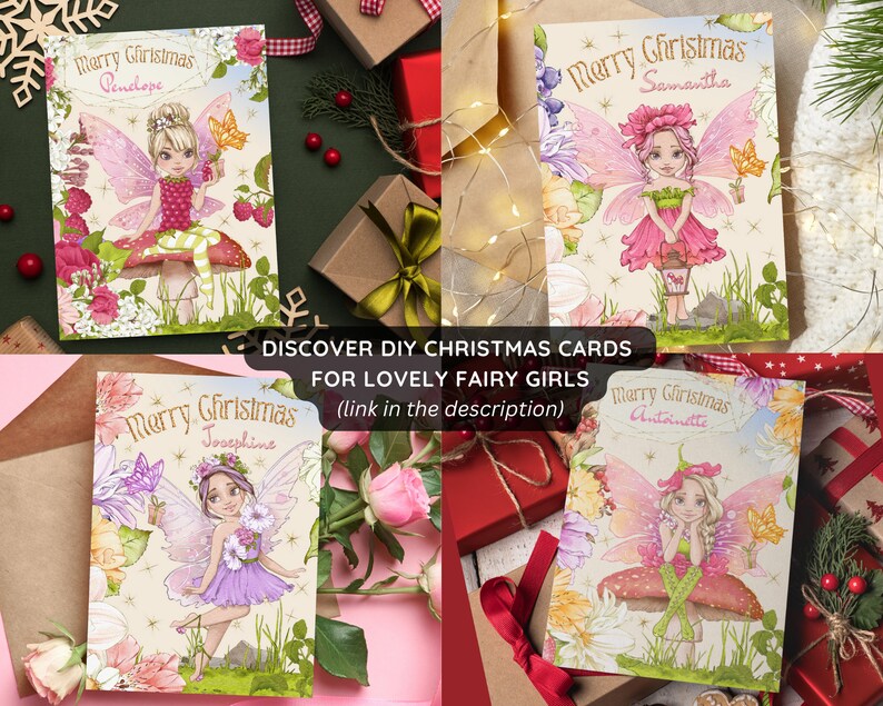 Fairy Bookmarks 1-2 Download Print and Cut Set of 2 Bookmarks, Gift for ...