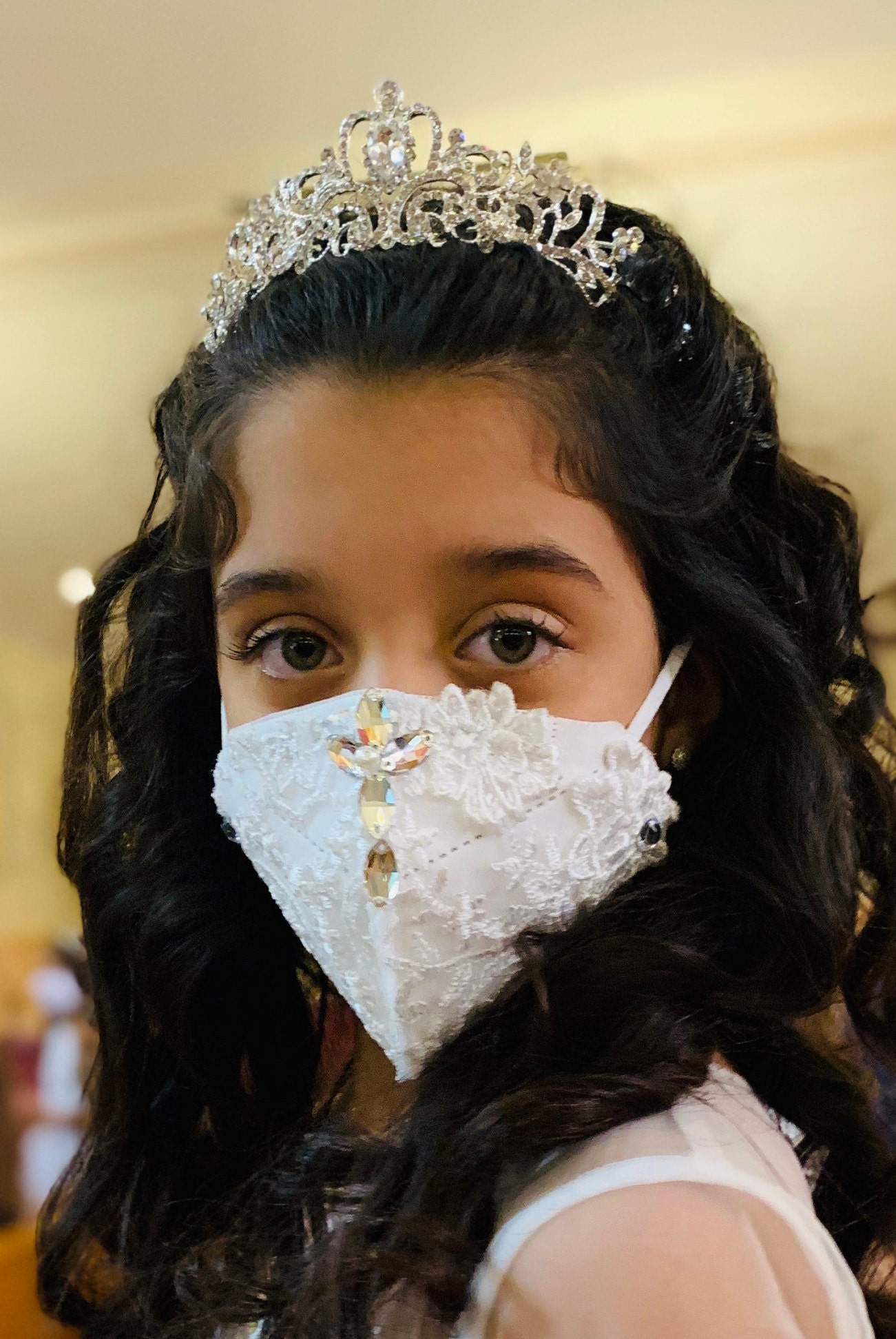 First Communion, Confirmation, Wedding Mask - Etsy