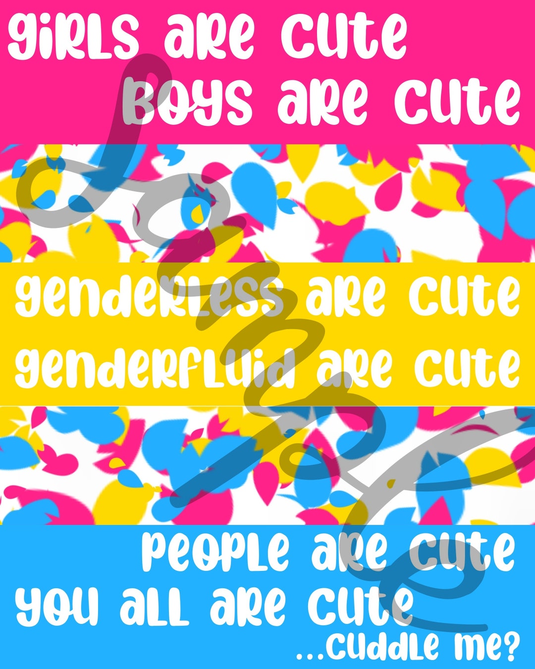 Pansexual Panasaur Journal & Planner Pages * Digital Download* - Etsy