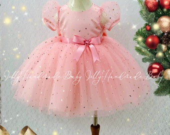 Pink Sparkle Toddler Dress - Etsy