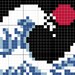 The Wave Cross Stitch Pattern Instant File Download - Etsy