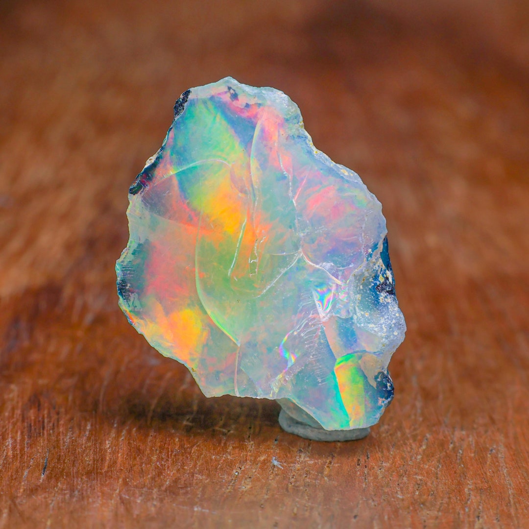5.55 Crt, AAA Rare Ethiopian Rough Opal for Making Jewelry, Vintage ...