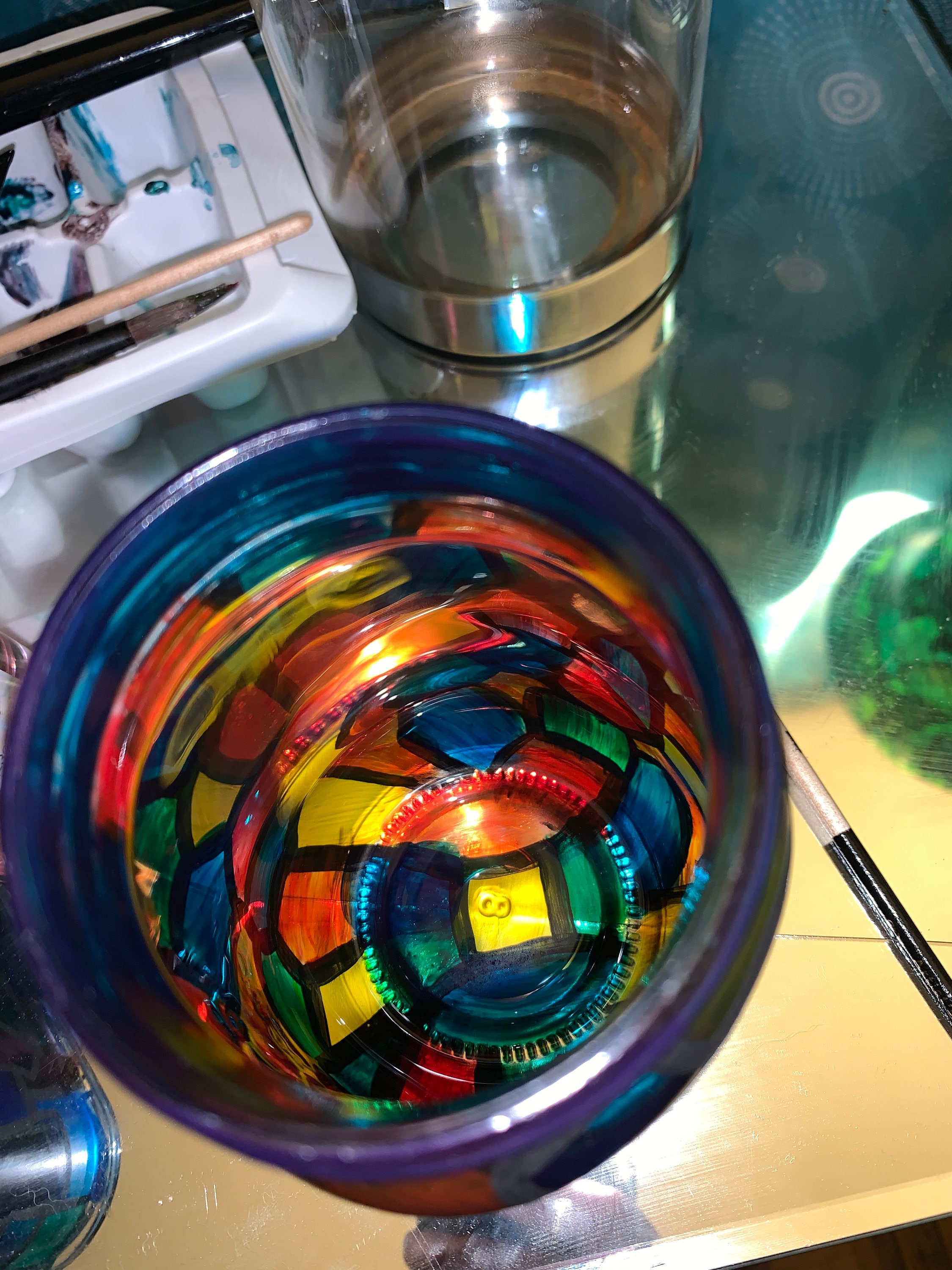 Hand Painted Mason Jar - Etsy