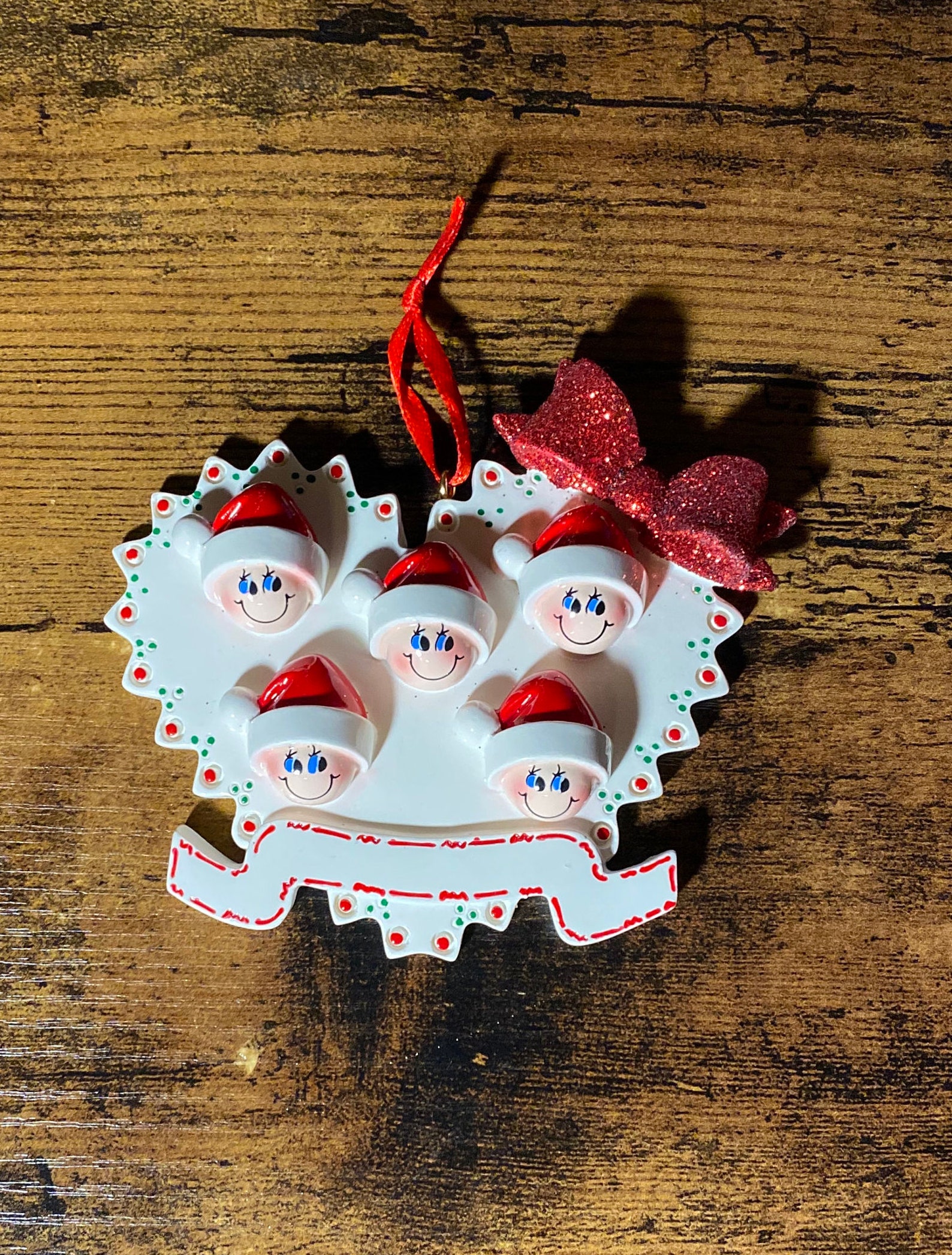 Personalized Ceramic Christmas Ornaments Family Decorations - Etsy