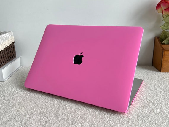 Pink Apple Laptop Computer